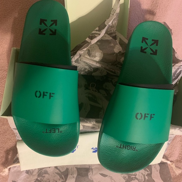 Off-White | Shoes | Offwhite Pool Slides | Poshmark